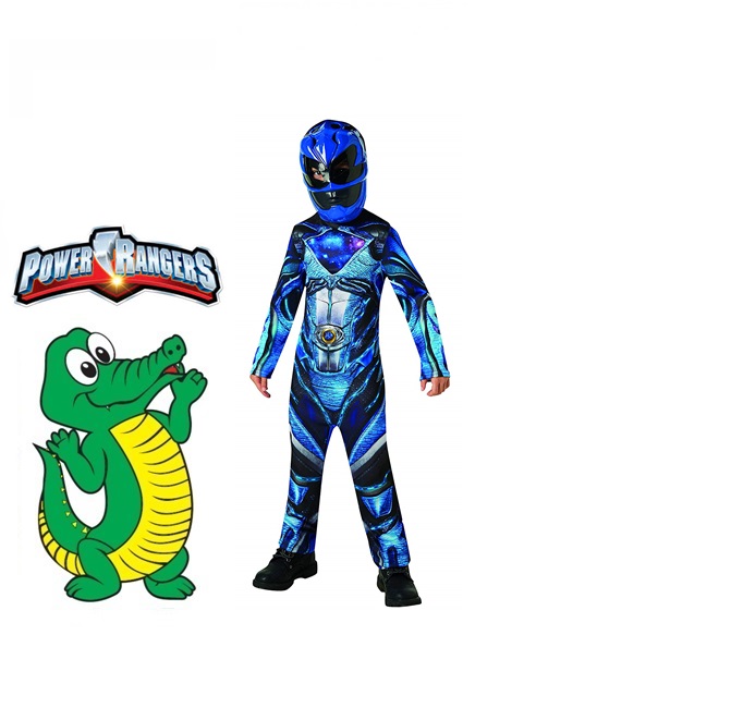 Disfraz Infantil - Power Rangers Azul · Croko Toys